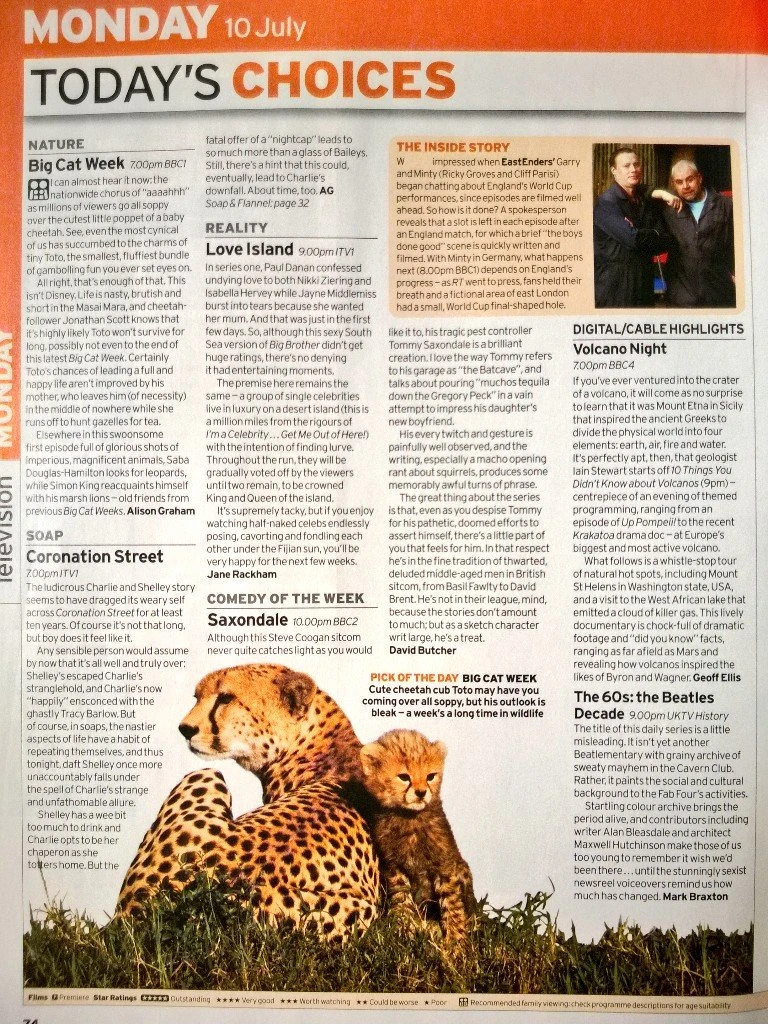 10 July 2006 | A Pop Culture Scrapbook | Fandom