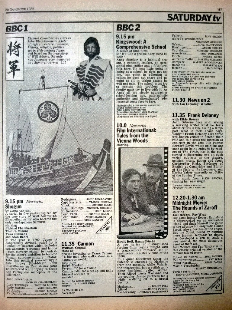 20 November 1982 | A Pop Culture Scrapbook | Fandom