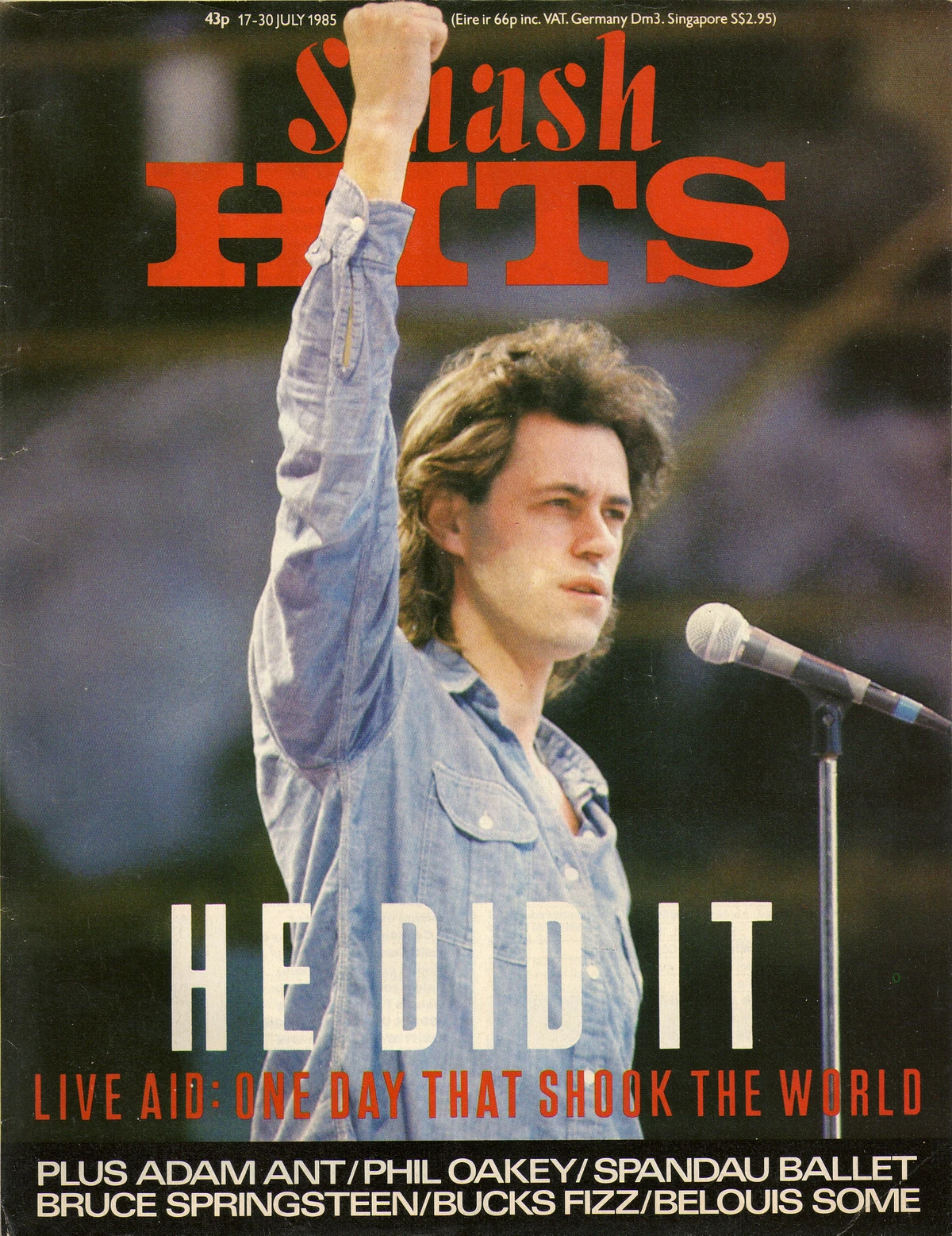 17 July 1985 | A Pop Culture Scrapbook | Fandom