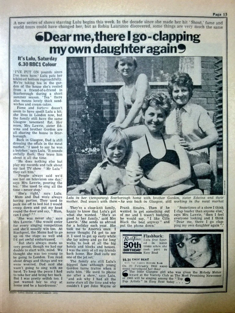 15 September 1973 | A Pop Culture Scrapbook | Fandom