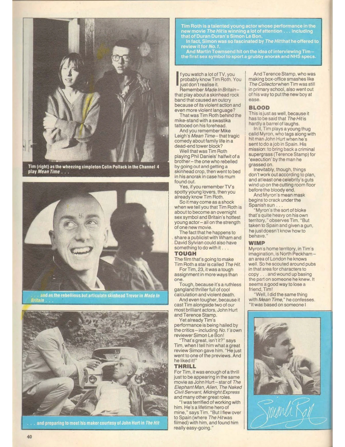 Tim Roth | A Pop Culture Scrapbook | Fandom