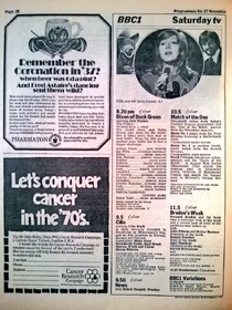 27 November 1971 | A Pop Culture Scrapbook | Fandom