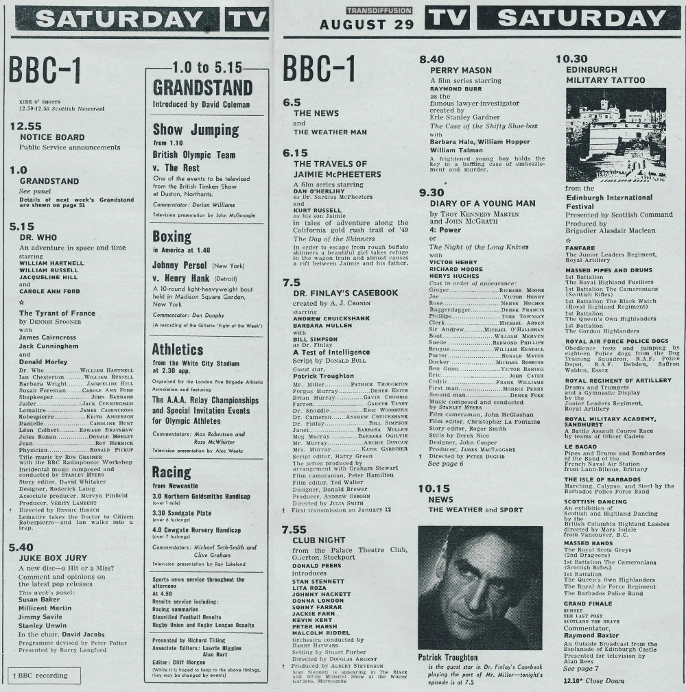 29 August 1964 | A Pop Culture Scrapbook | Fandom