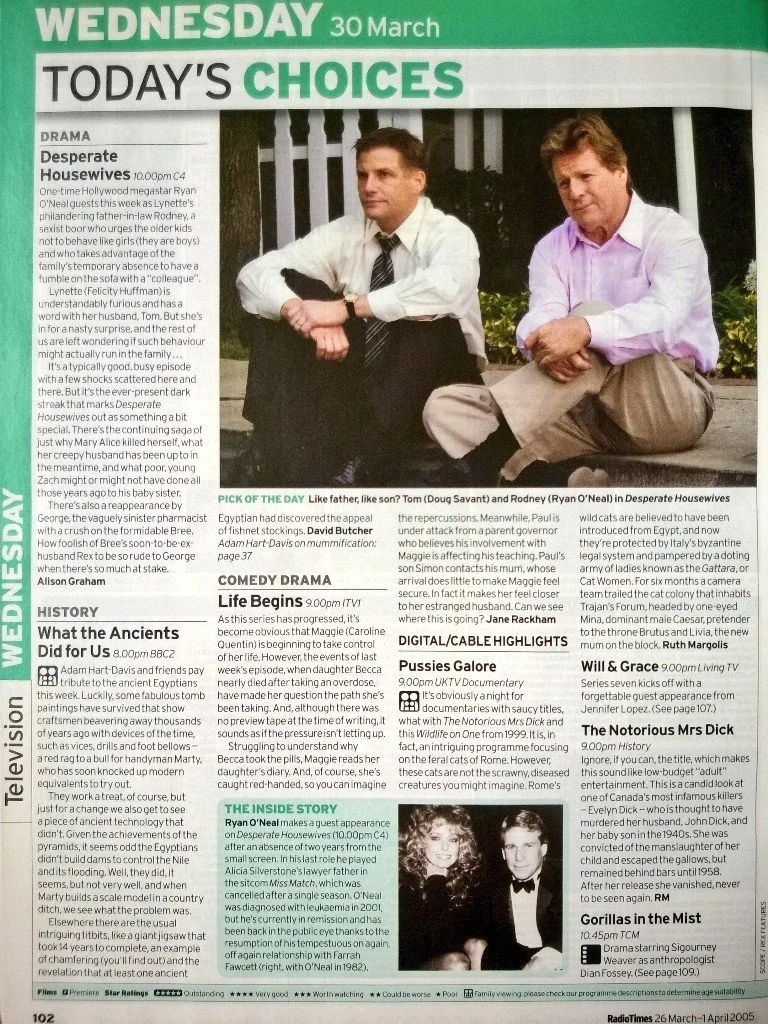 30 March 2005 | A Pop Culture Scrapbook | Fandom