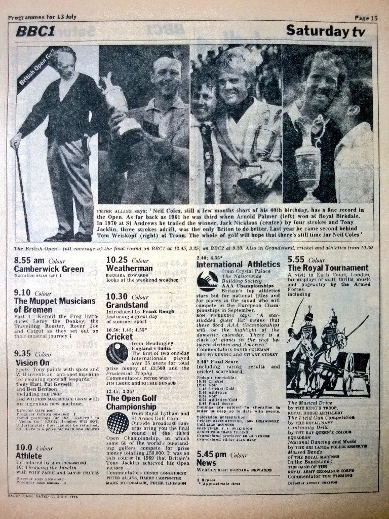 13 July 1974 | A Pop Culture Scrapbook | Fandom