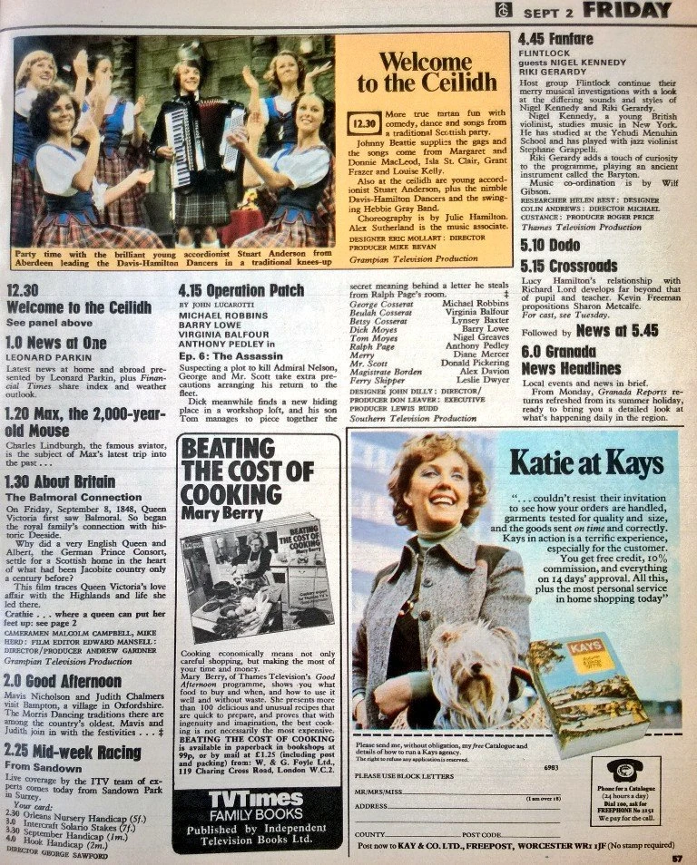 02 September 1977 | A Pop Culture Scrapbook | Fandom