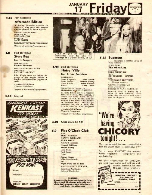 17 January 1964 | A Pop Culture Scrapbook | Fandom