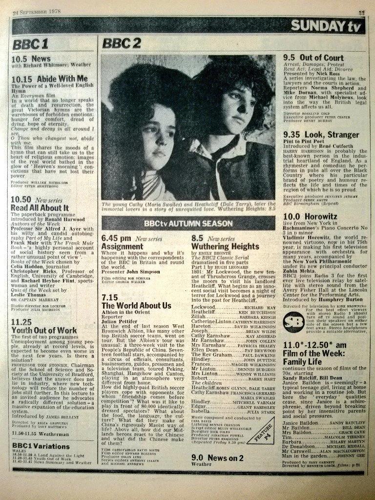 24 September 1978 | A Pop Culture Scrapbook | Fandom