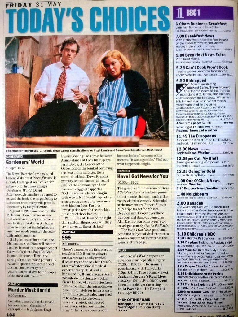 31 May 1996 | A Pop Culture Scrapbook | Fandom