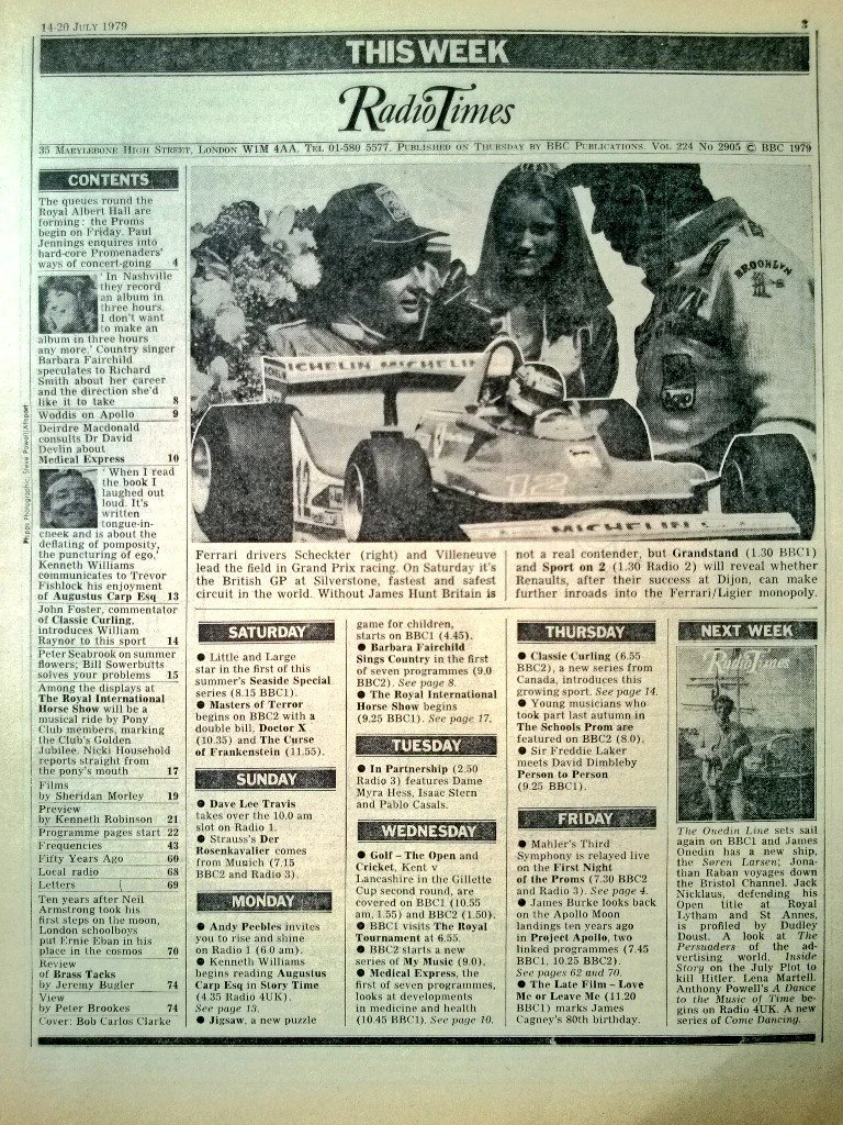 14 July 1979 | A Pop Culture Scrapbook | Fandom