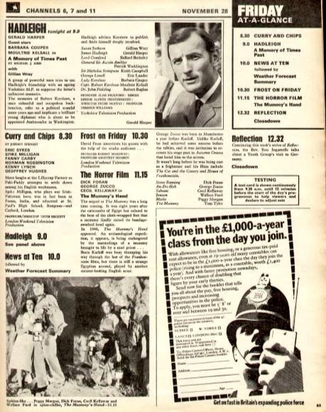 28 November 1969 | A Pop Culture Scrapbook | Fandom