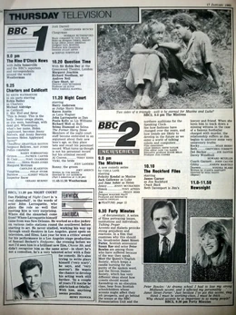 17 January 1985 | A Pop Culture Scrapbook | Fandom