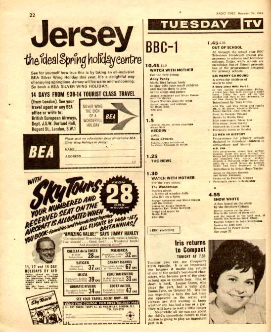 29 December 1964 | A Pop Culture Scrapbook | Fandom