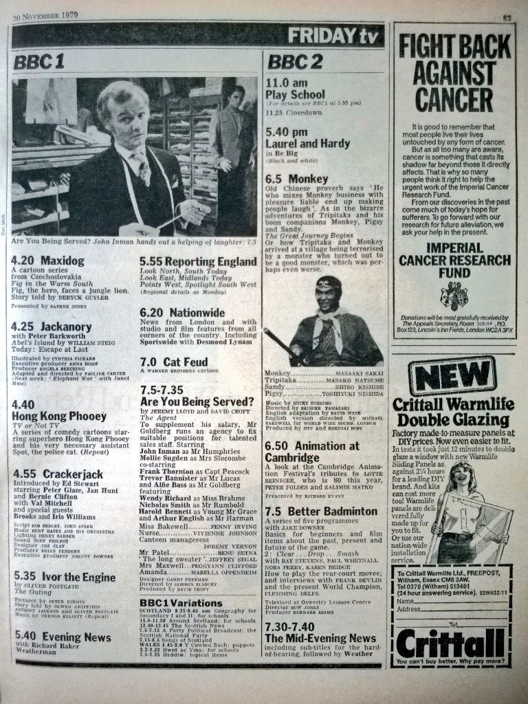 30 November 1979 | A Pop Culture Scrapbook | Fandom