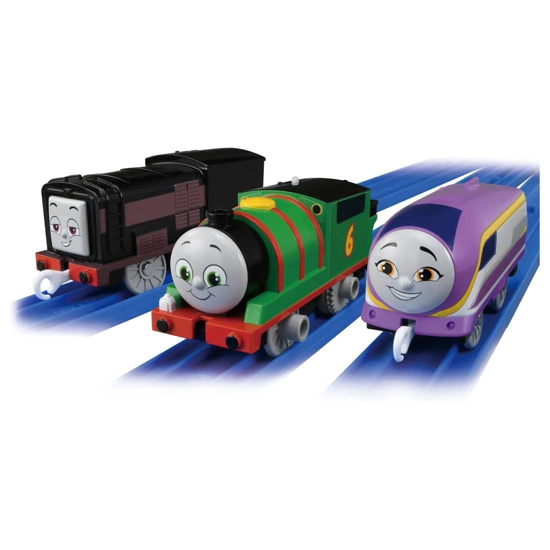 GOGO Thomas Percy • Diesel • Kana Friends Set | Thomas the Tank Engine ...
