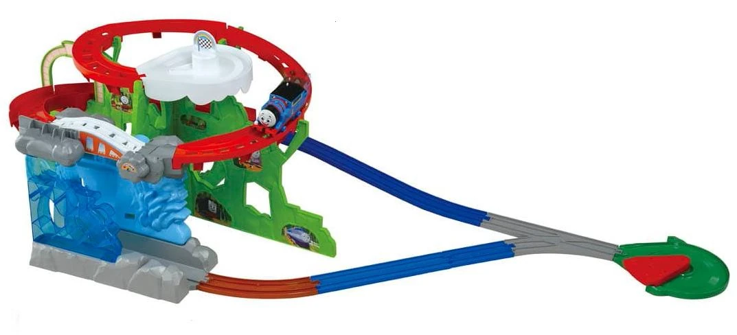 GOGO Thomas Dive in the Waterfall! Peak Adventure | Thomas the Tank ...