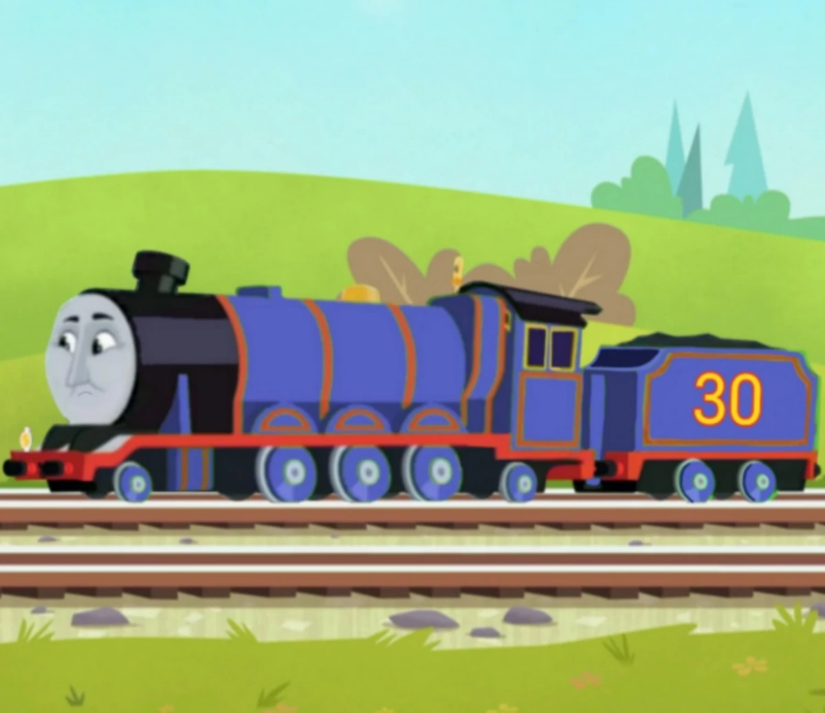 Howard the Purple Tender Engine | All Engines go fanfic Wiki | Fandom