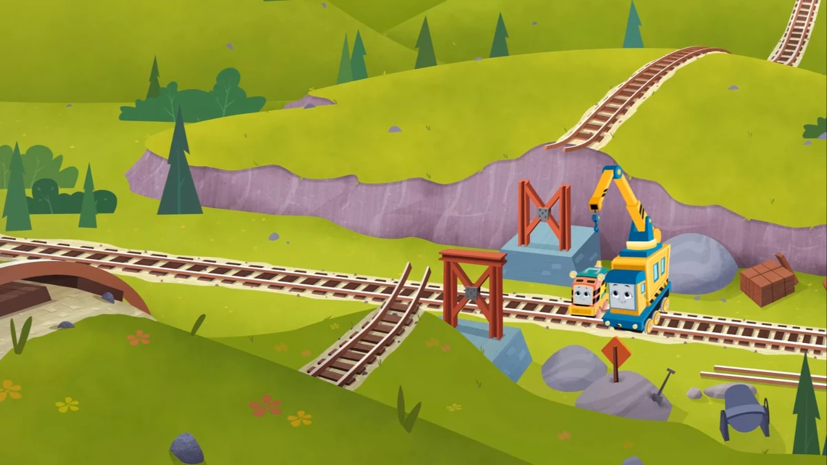 The Unfinished Bridge | Thomas & Friends: All Engines Go Wiki | Fandom