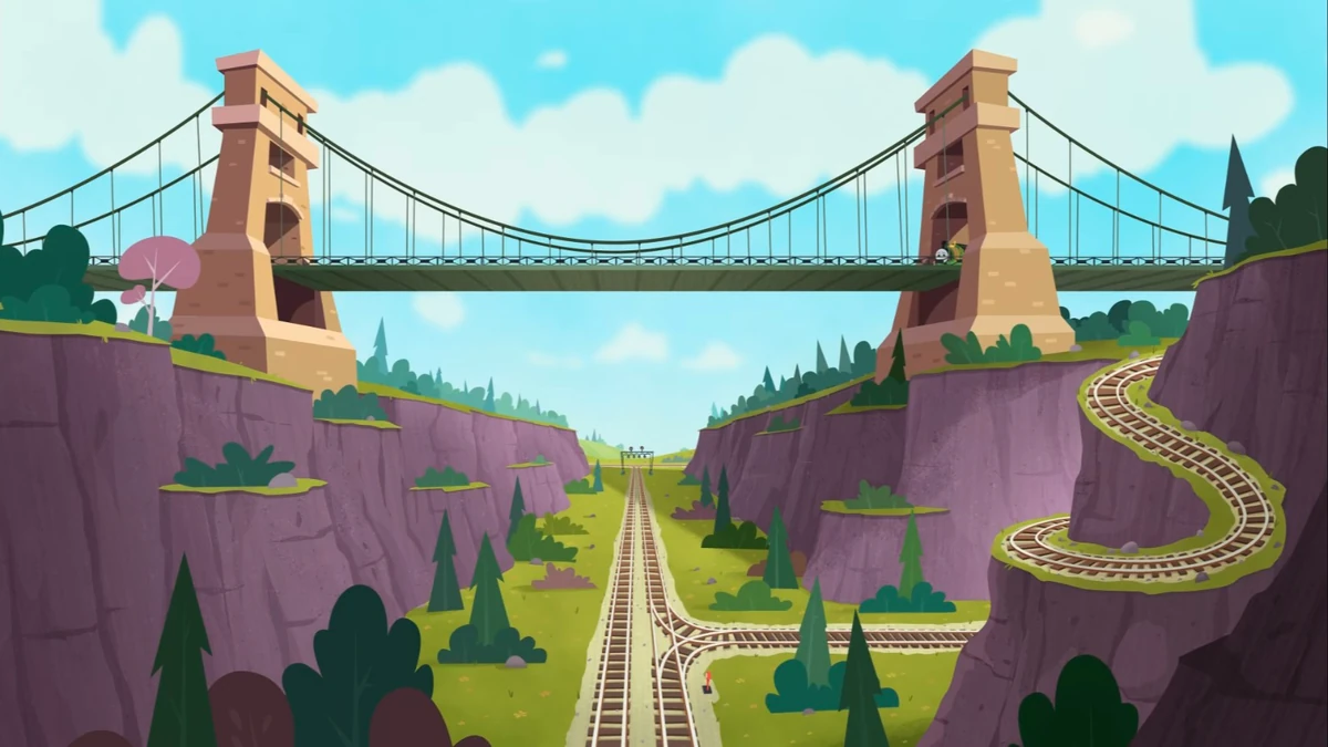 Sodor Suspension Bridge | Thomas & Friends: All Engines Go Wiki | Fandom