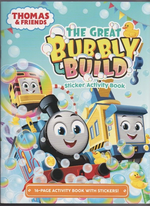 The Great Bubbly Build: Sticker Activity Book | Thomas & Friends: All ...