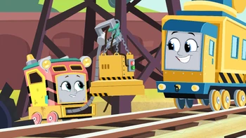 Carly's Magnificent Magnet | Thomas & Friends: All Engines Go Wiki | Fandom