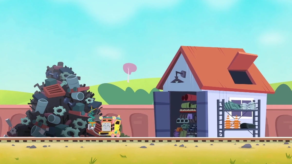 Sandy's Storage Shed | Thomas & Friends: All Engines Go Wiki | Fandom
