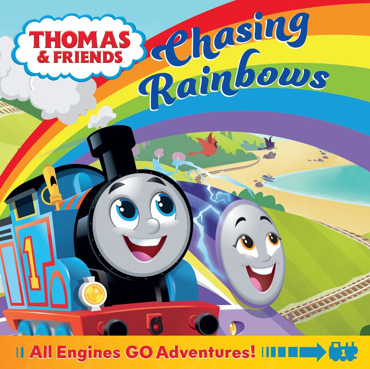 Chasing Rainbows Book Thomas And Friends All Engines Go Wiki Fandom