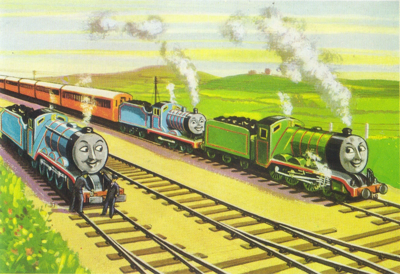 Edward, Gordon and Henry (RWS) | Thomas & Friends Encyclopedia Wiki ...