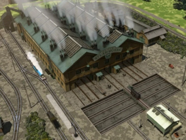 Sodor Steamworks | Thomas And Friends Making Tracks Wiki | Fandom