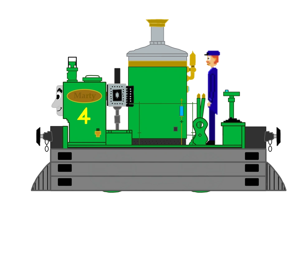Marty | Thomas And Friends Making Tracks Wiki | Fandom