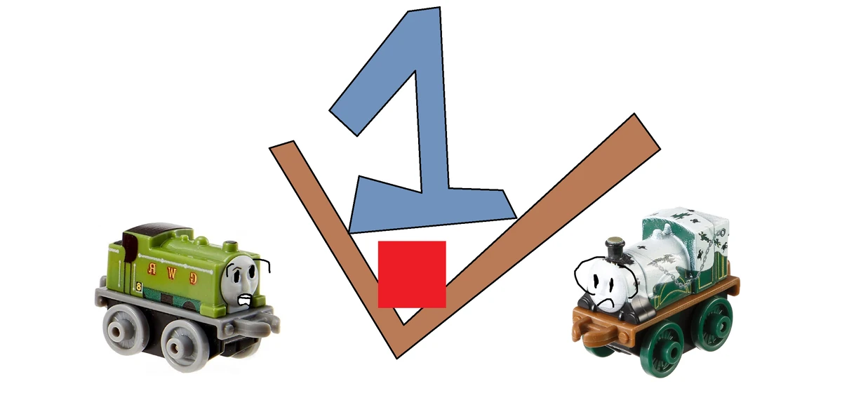 Stuck In The Log | Thomas and Friends Minis Fanon Wiki | Fandom