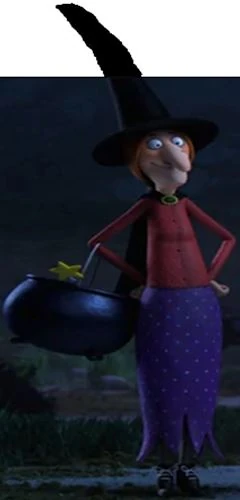 how to draw room on the broom witch