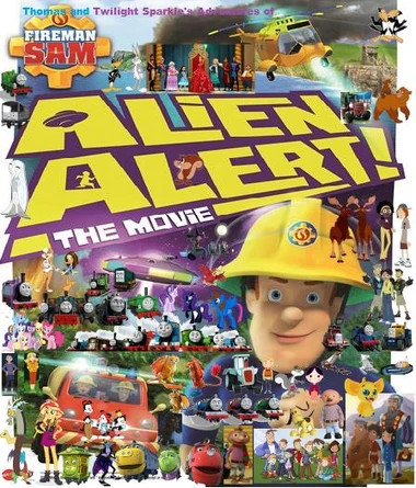 Thomas and Twilight Sparkle's Adventures of Fireman Sam: Alien Alert ...