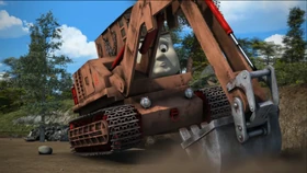 Oliver the Excavator | Thomas and Twilight Sparkle's Adventures Wiki ...