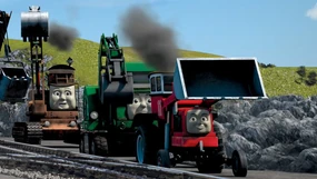 Oliver the Excavator | Thomas and Twilight Sparkle's Adventures Wiki ...