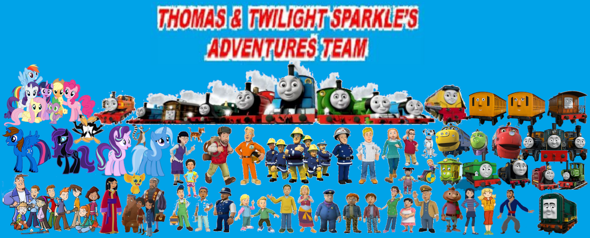 Thomas And Twilight Sparkles Adventures Team Thomas And Twilight