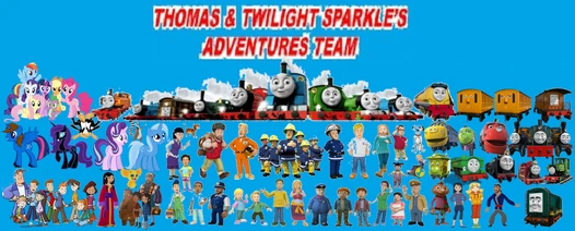Thomas and Twilight Sparkle's Adventures Team | Thomas and Twilight Sparkle's Adventures Wiki ...