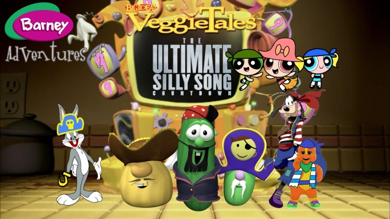 Barney Adventures of The Ultimate Silly Song Countdown | Thomas ...