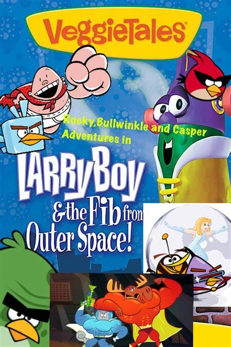 Rocky, Bullwinkle, and Casper's Adventures of Larry-Boy! and the Fib ...