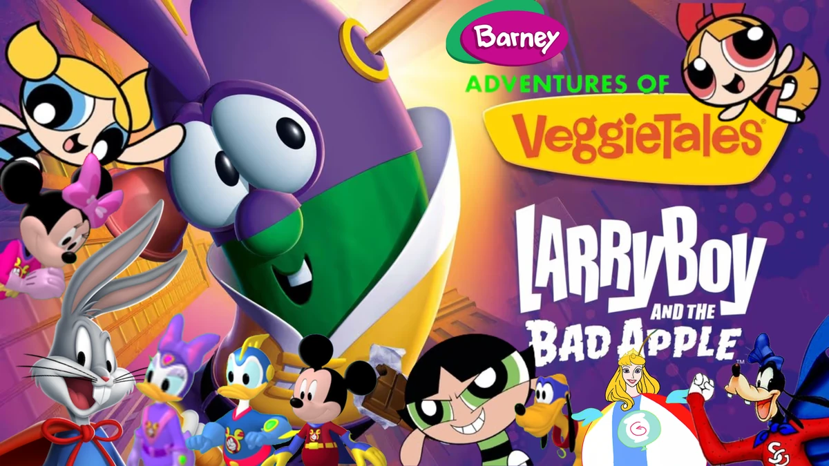 Barney Adventures of LarryBoy and the Bad Apple | Thomas & Friends: Team Of Friends Adventures ...