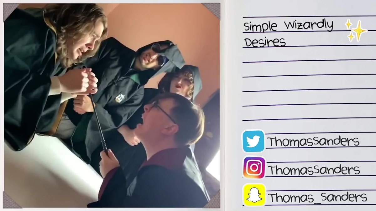 Simple Wizardly Desires | Thomas Sanders Wiki | Fandom