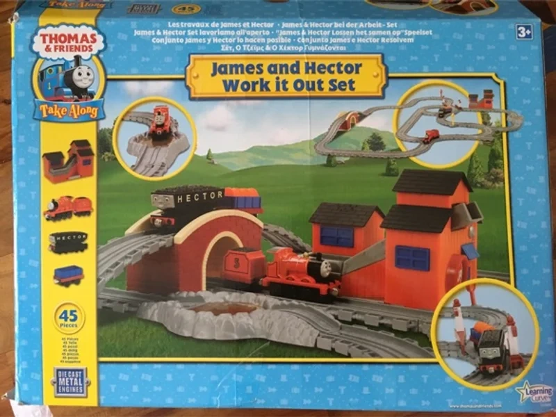 James and Hector Work it Out Set | Thomas Take-Along Wiki | Fandom
