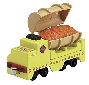 Scented Orange Barrel Car | Thomas Take-Along Wiki | Fandom