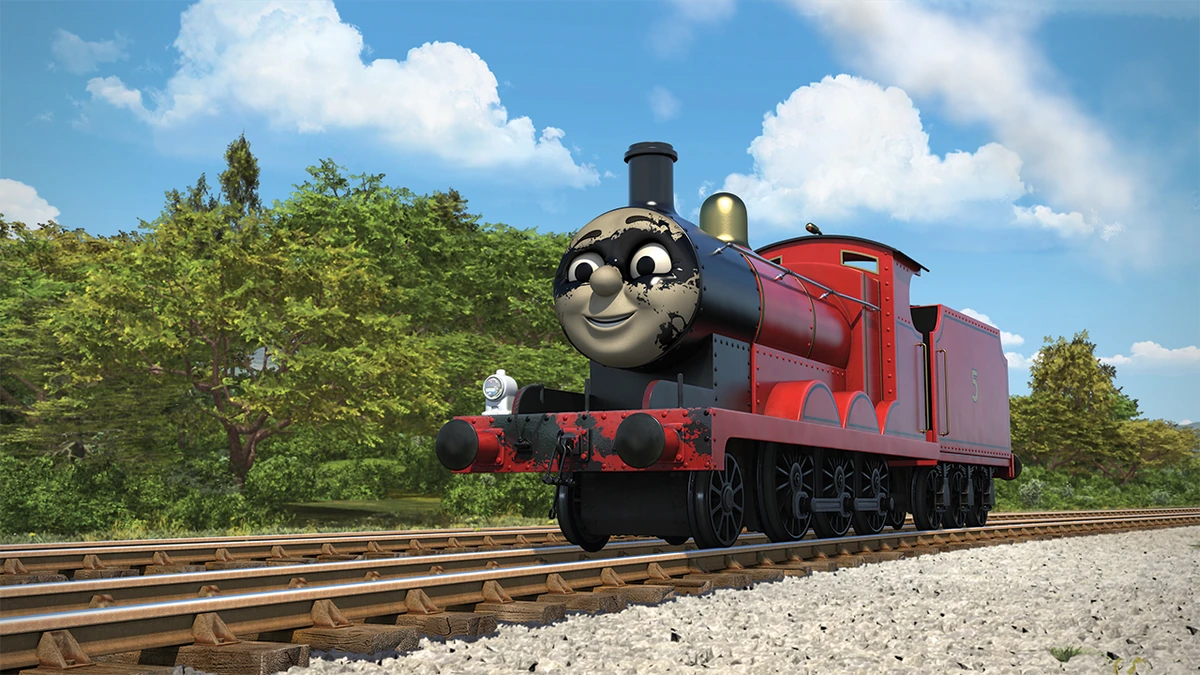 James the Super Engine | Thomas the Tank Engine CGI Wiki | Fandom