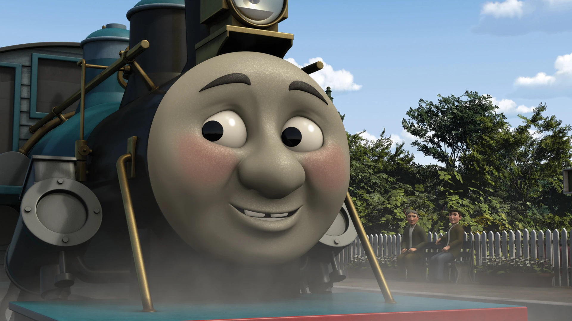 Thomas The Tank Engine Gordon Fa Una Caduta Il Parco Del Trenino
