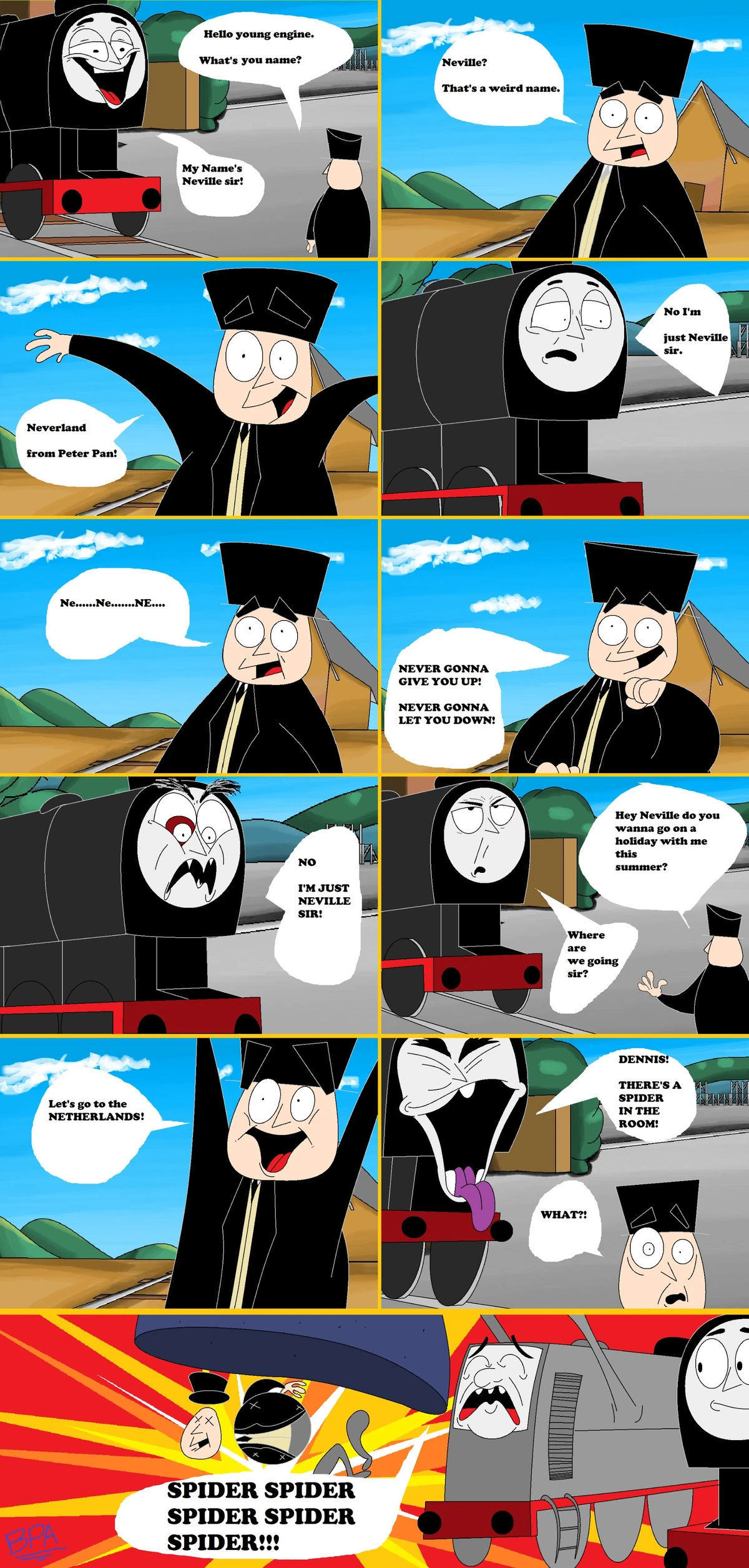 Neville | Thomas the Tank Engine Parodies Wiki | Fandom