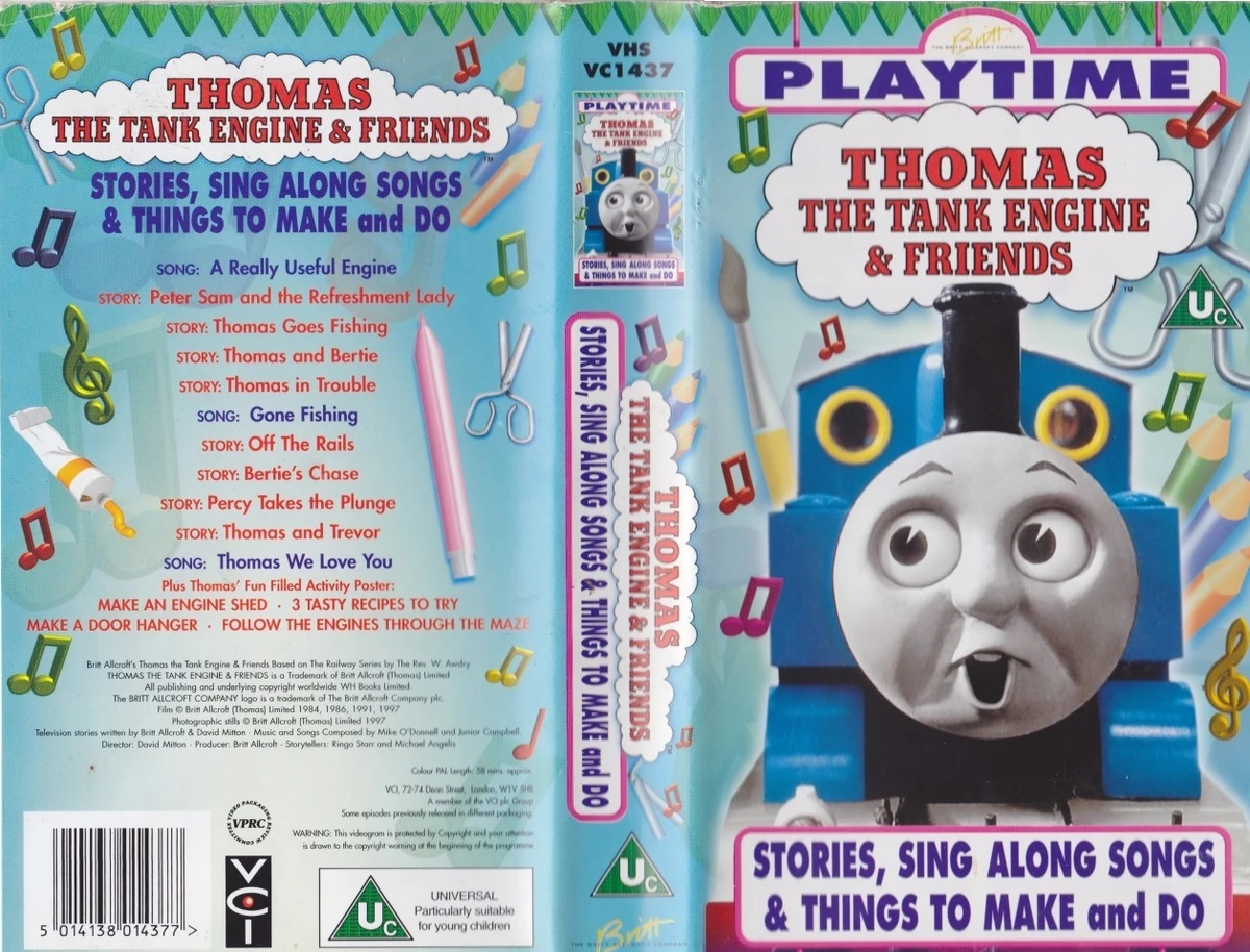 Playtime | Thomas the Tank Engine VHS Covers Wiki | Fandom