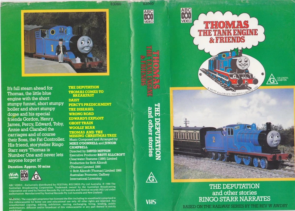 Festival Records | Thomas the Tank Engine VHS Covers Wiki | Fandom