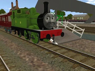 Thomas, O Motor Do Tanque, Oliver Encontrar Oliver The Little Wester