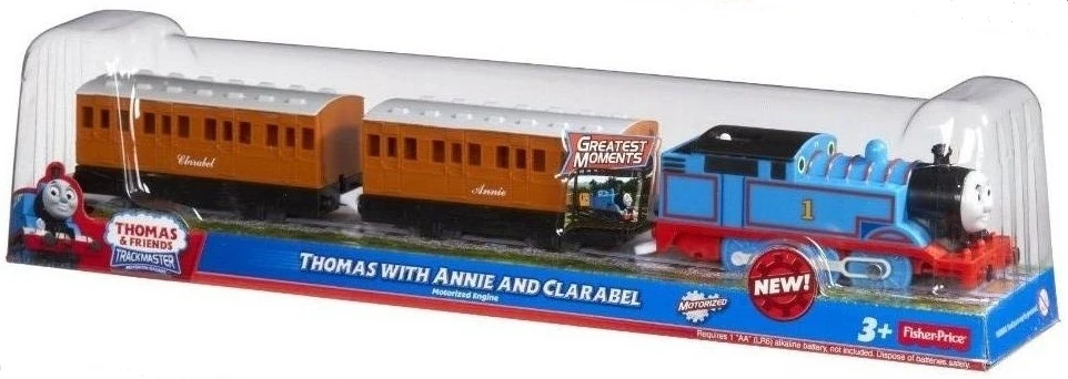 Thomas with Annie and Clarabel | Thomas Trackmaster Wiki | Fandom